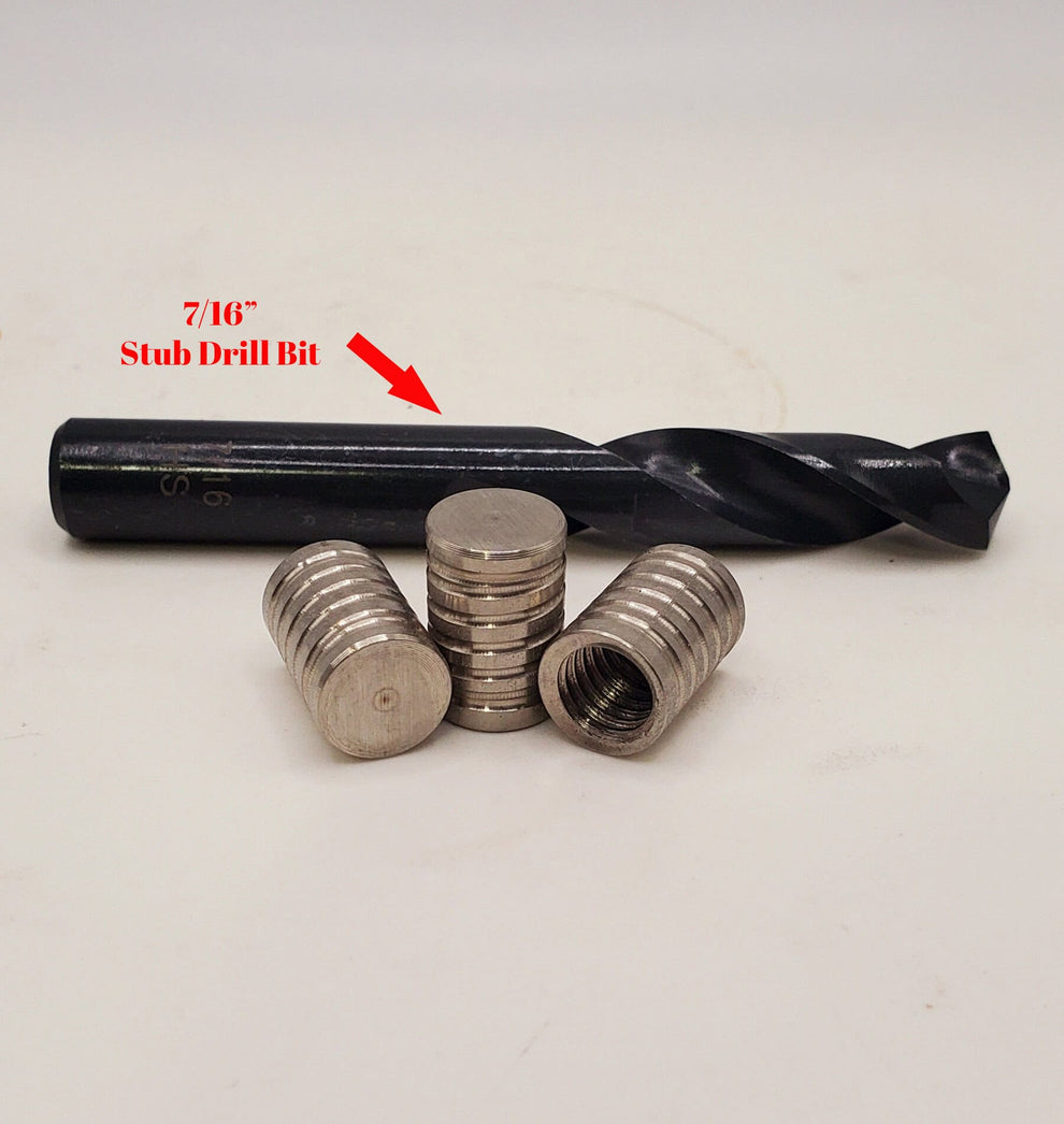 Stainless Threaded Inserts – Niles Bottle Stoppers